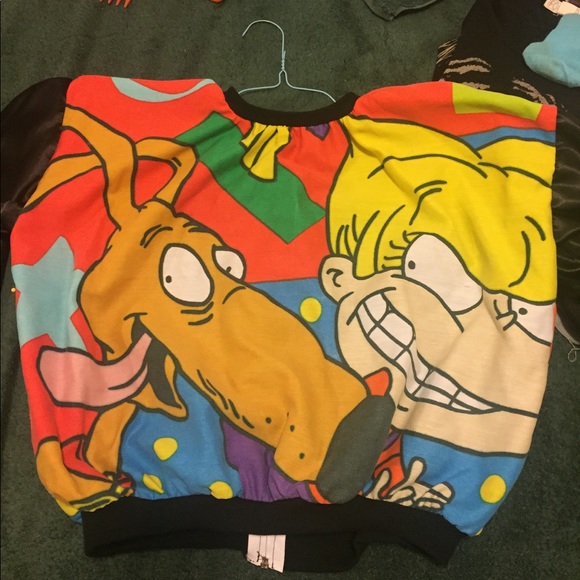 Nickelodeon | Jackets & Coats | Custom Made Rugrats 9s Theme Jacket ...
